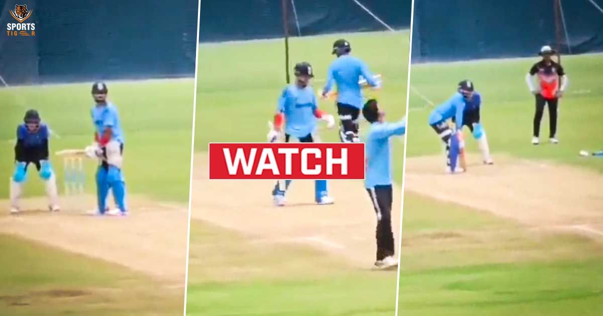 Virat Kohli, Ravindra Jadeja practice Asia Cup 2023