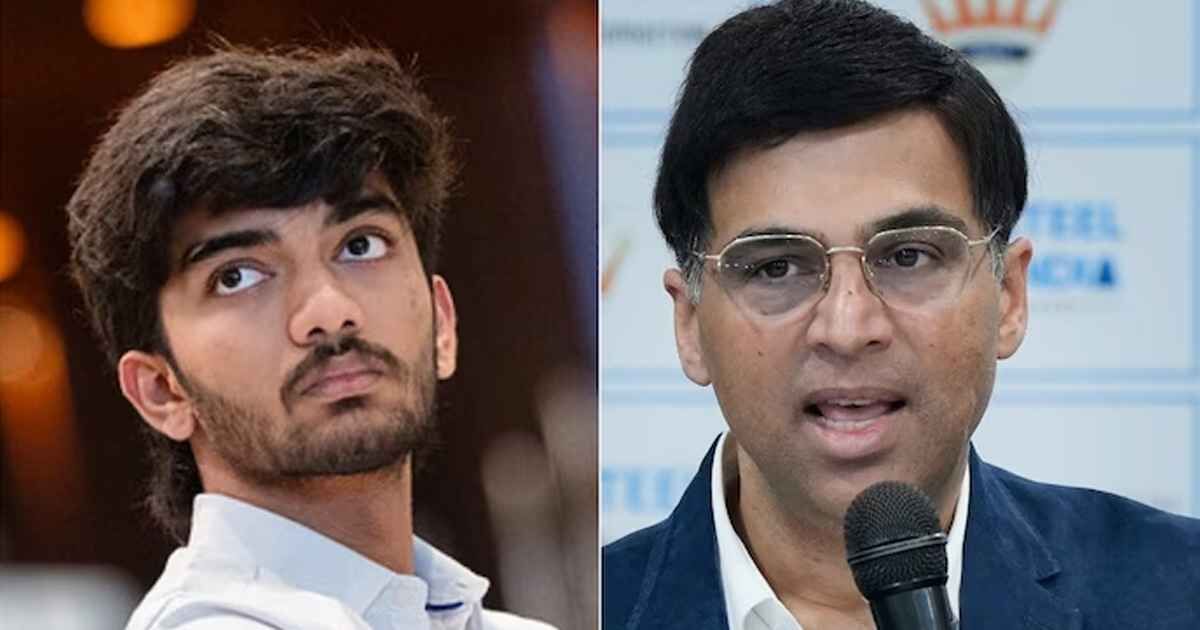 Viswanathan Anand hails being overtaken in FIDE rankings by D Gukesh as ...