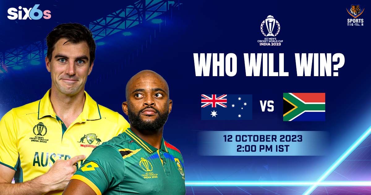 ODI World Cup 2023: AUS vs SA Win Prediction | Who will win between ...